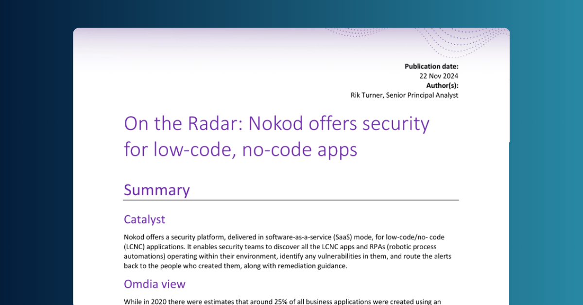 Platform - Nokod Security